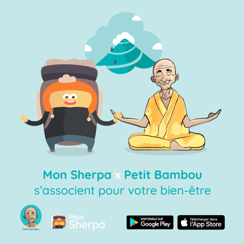 Mon Sherpa et Petit Bambou s'associe pour votre bien-être au quotidien